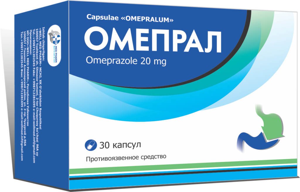OMEPRAL CAPSULE 20 MG – wellmed